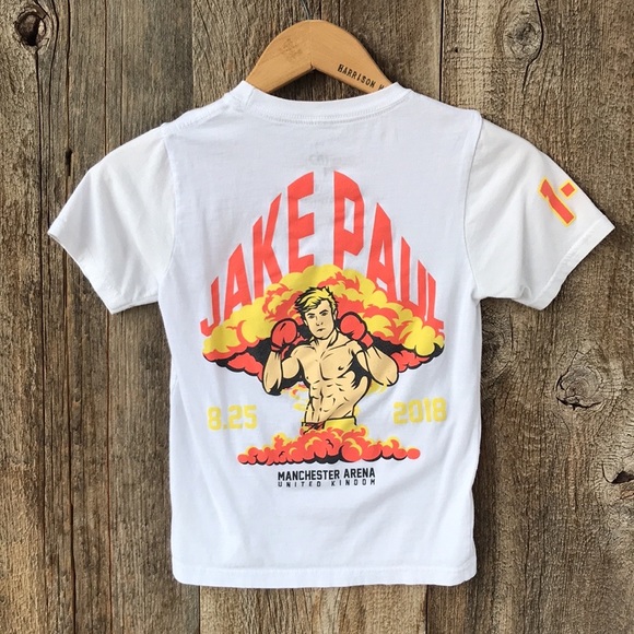 Fanjoy.co | Shirts & Tops | Jake Paul Machester Arena Uk Debut Boxing ...